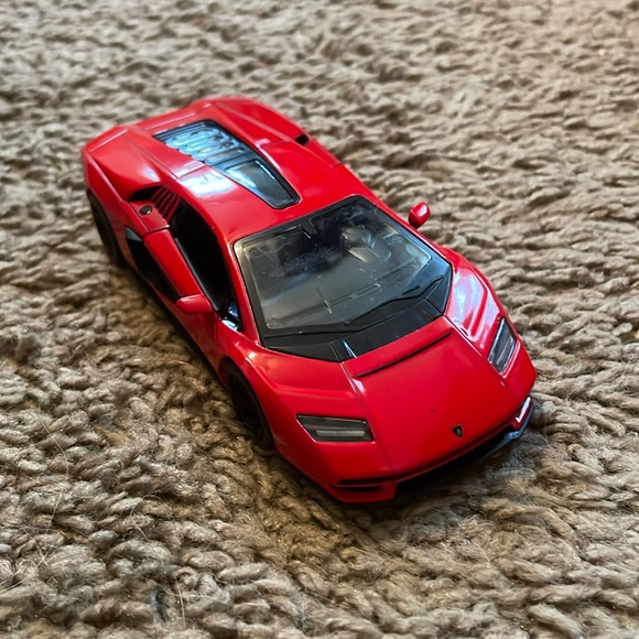 Mattel | Toys | Kinsmart Lamborghini Countach Model Car | Poshmark